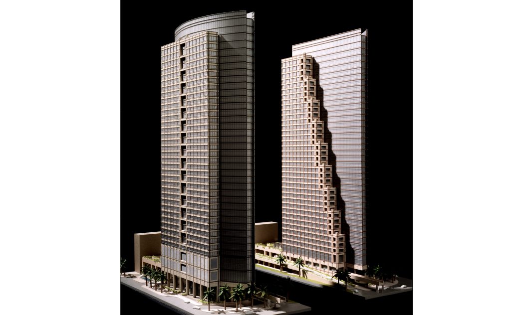 Conrad Office Towers : Portman Architects