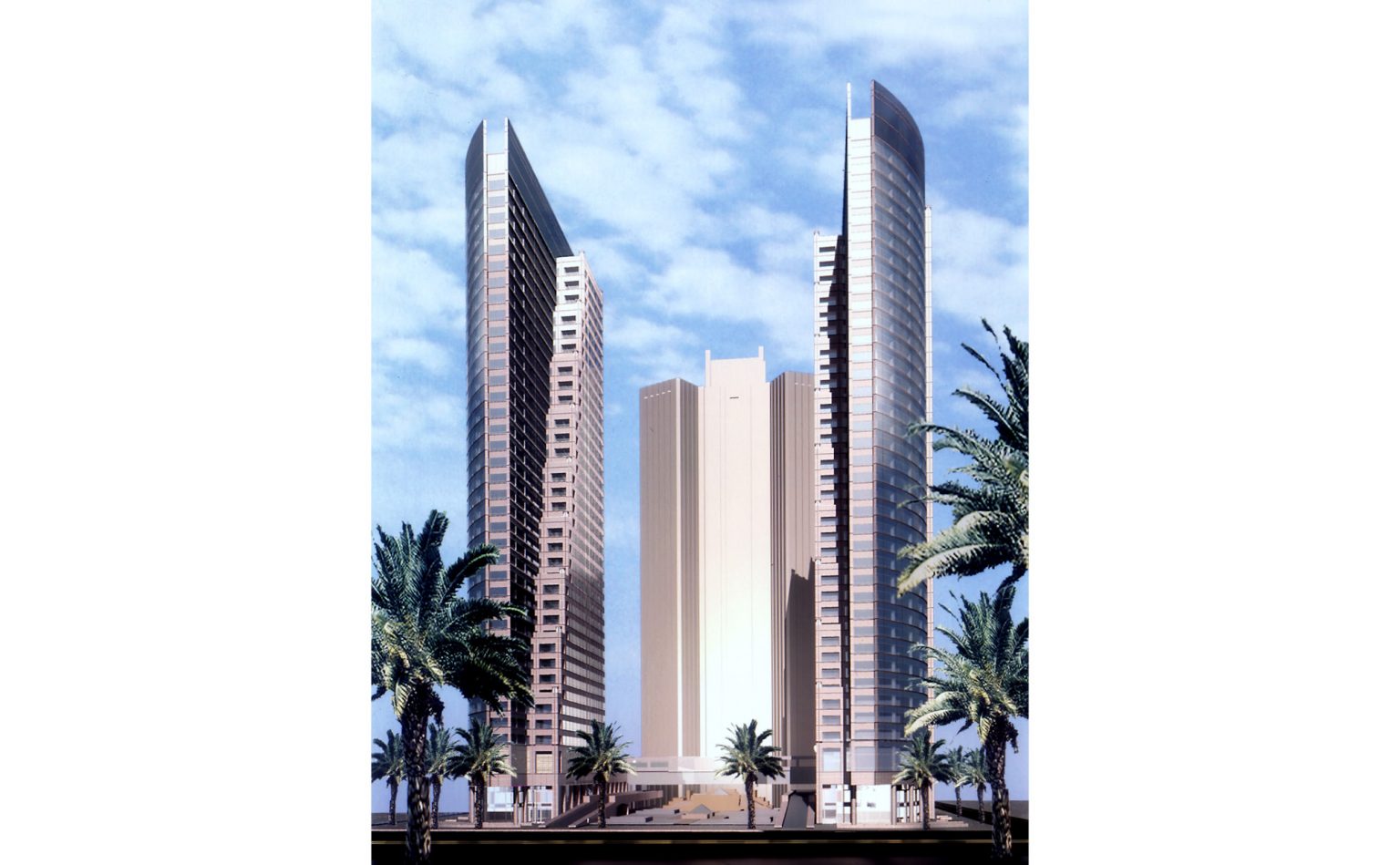 Conrad Office Towers : Portman Architects