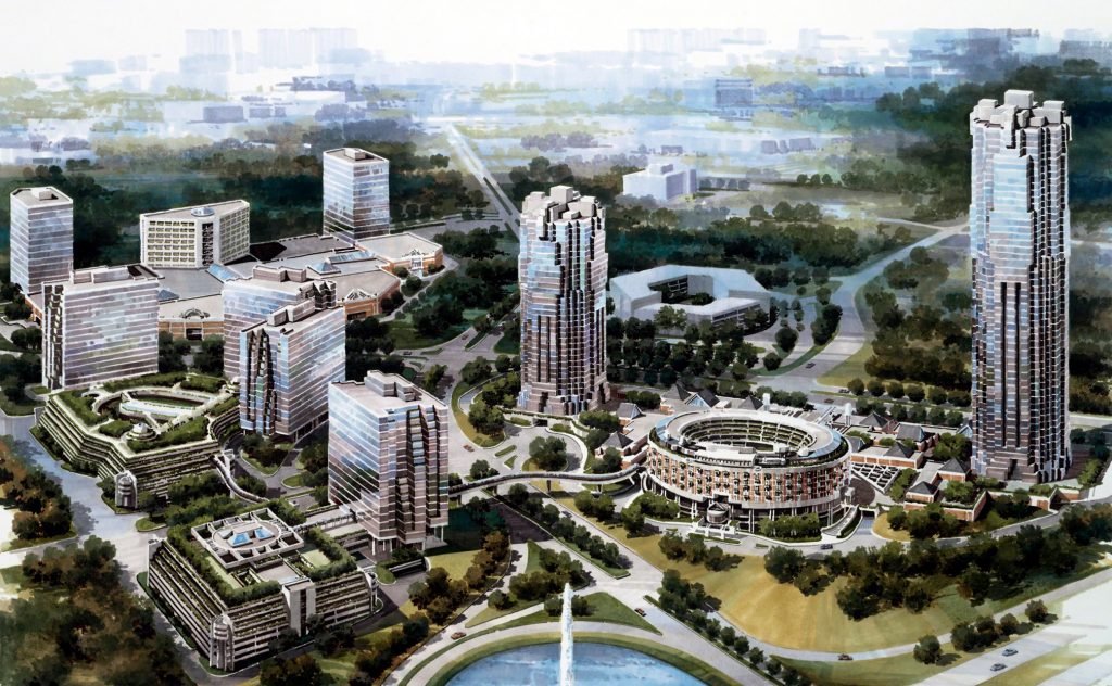 Northpark Town Center Master Plan : Portman Architects