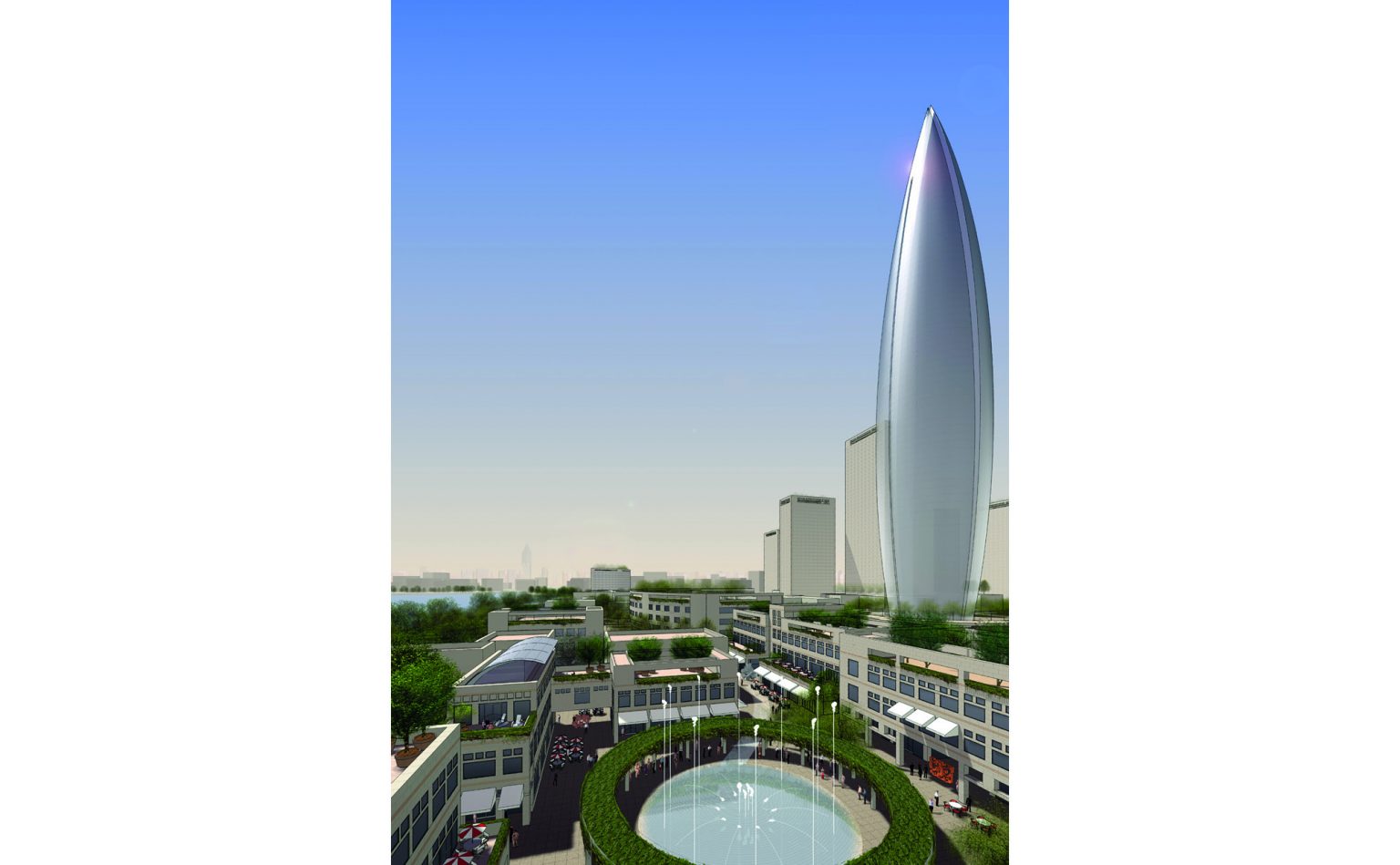 North Bund Master Plan : Portman Architects