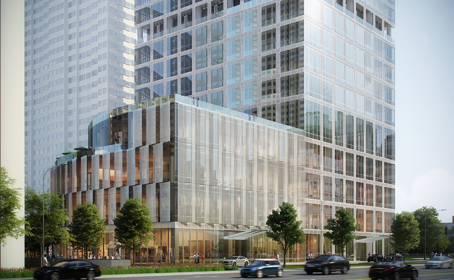 Wuxi Xi Shui Dong Lot A Supertall Project - Portman Architects